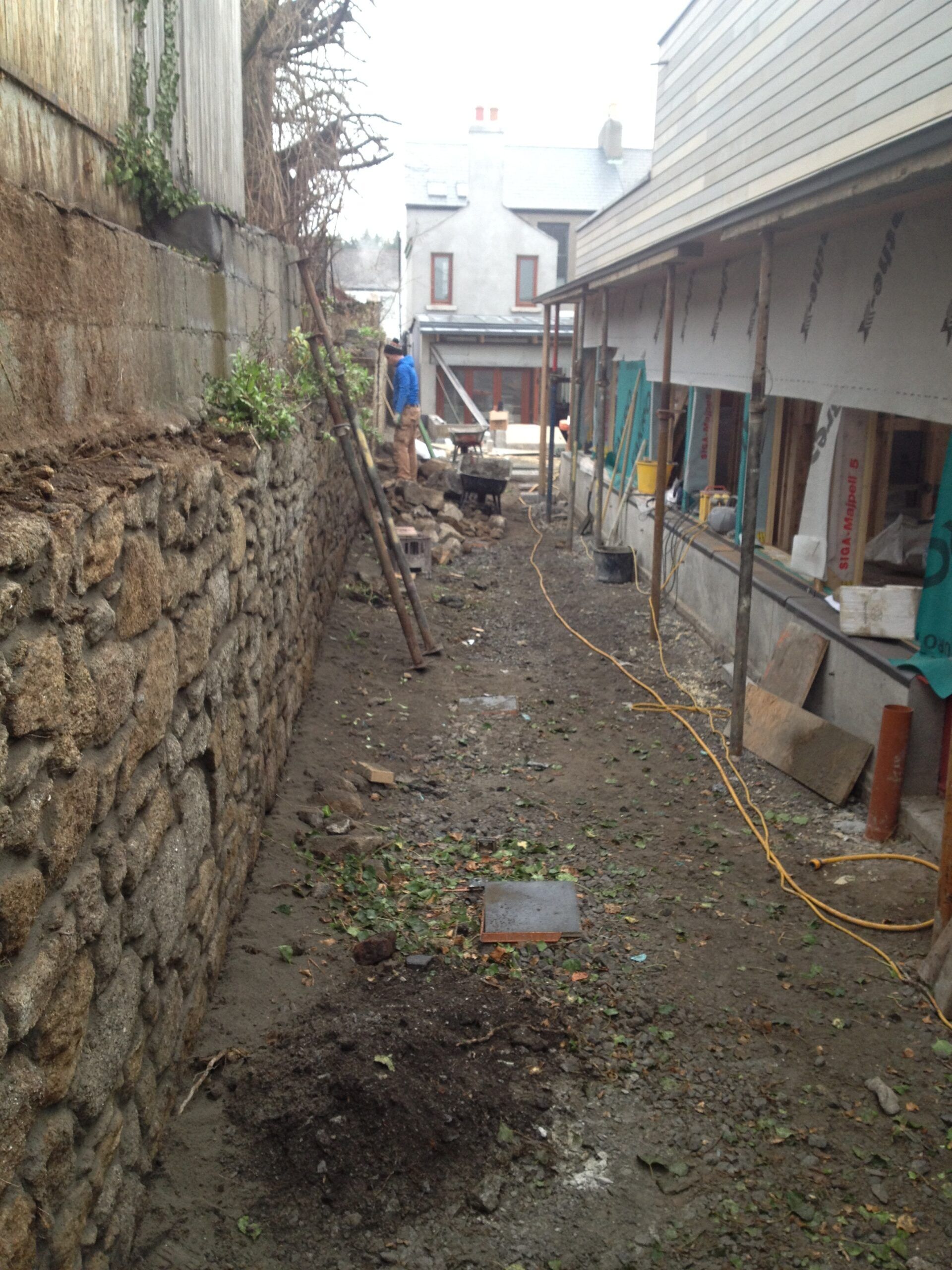 Boundary Wall Repair - Trinity Stone