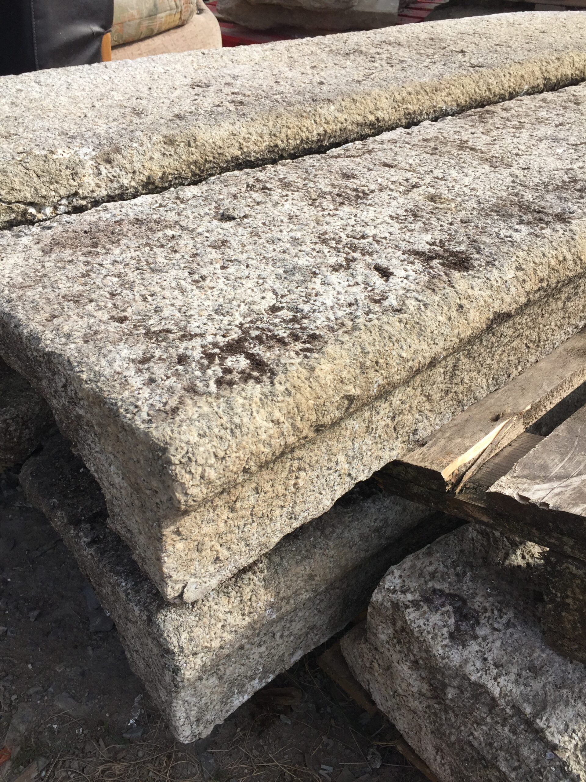 Hand Tooled Granite Steps for Sale - Trinity Stone