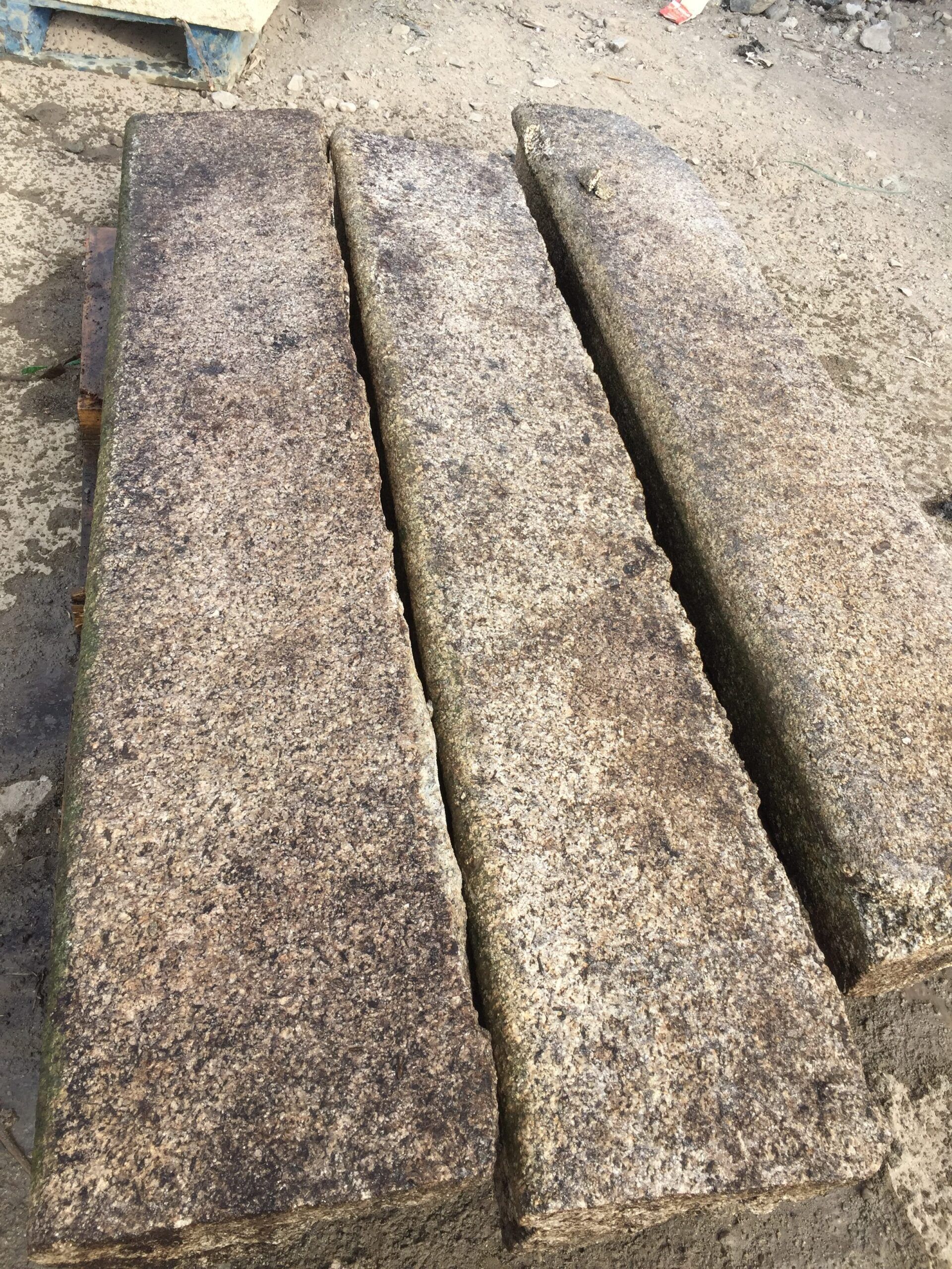 Hand Tooled Granite Steps for Sale - Trinity Stone